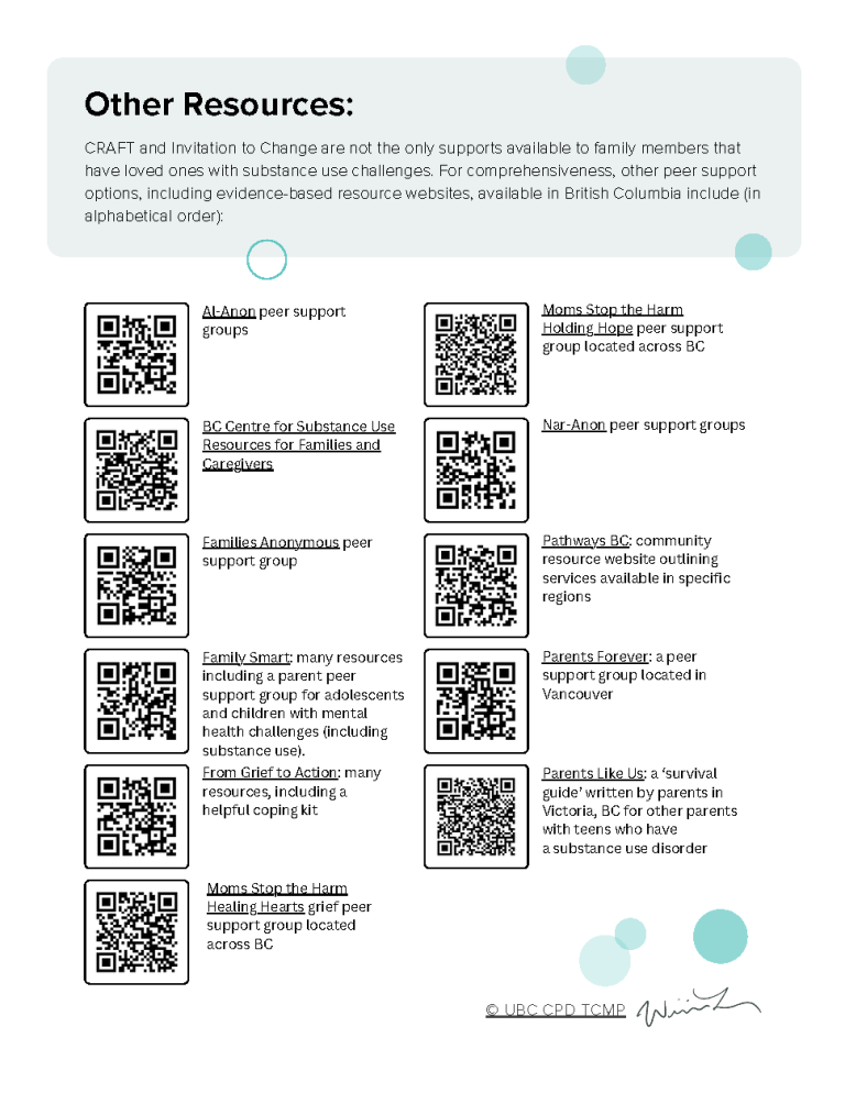 CRAFTing a response: expanding support options available for families ...